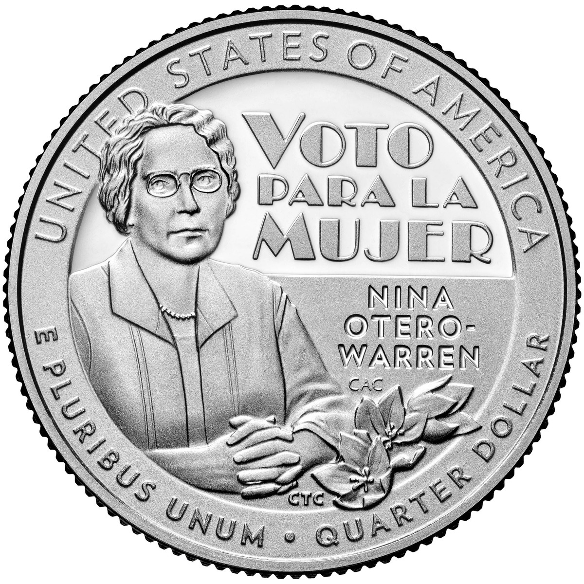 2022 american women quarters coin nina otero warren proof reverse 2022 american women quarters coin nina otero warren proof reverse