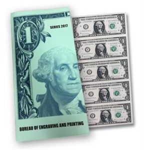 NOW AVAILABLE – Series 2017 $1 Uncut Currency Sheets | Coin Collectors News