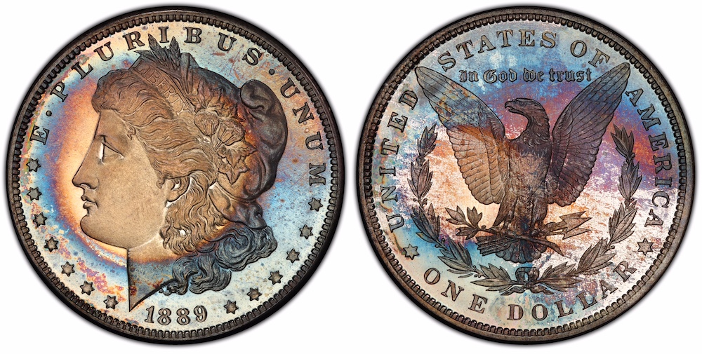 First public display of finest proof Morgan dollars set | Coin ...