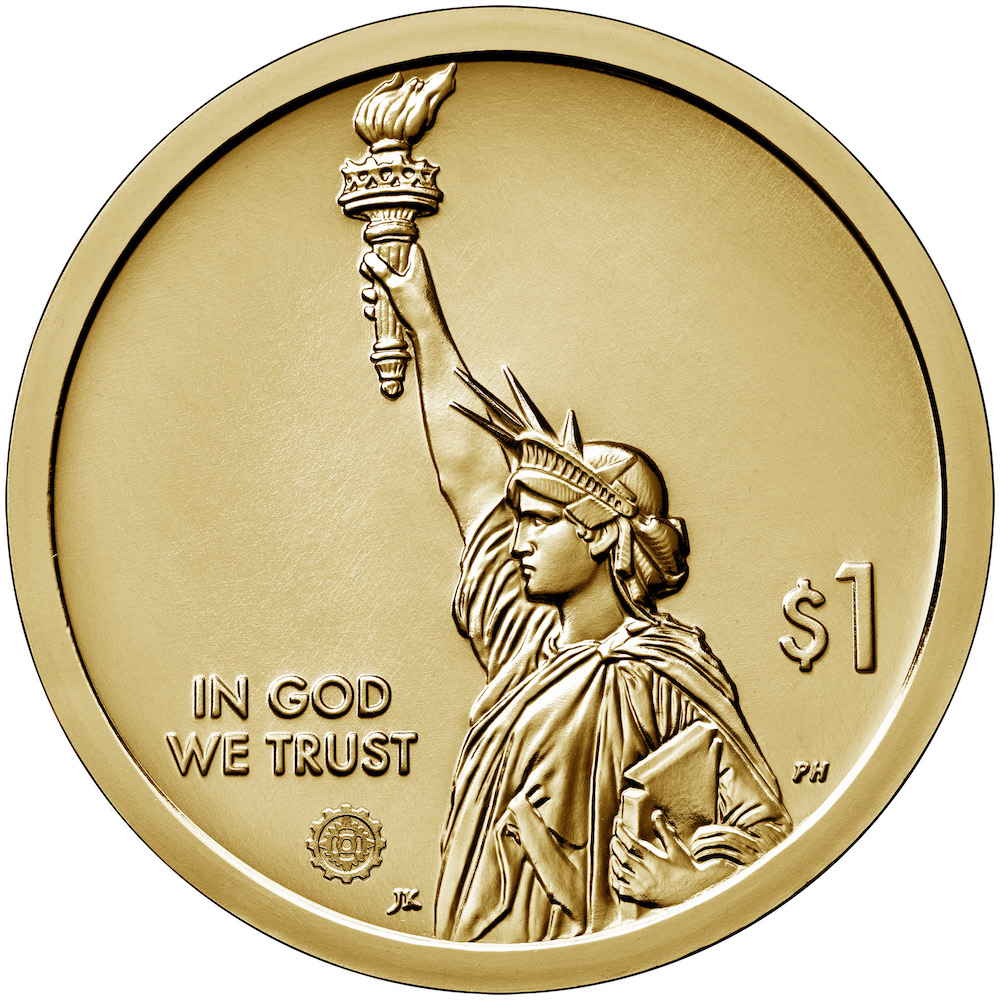 2019-american-innovation-one-dollar-coin-uncirculated-obverse | Coin ...