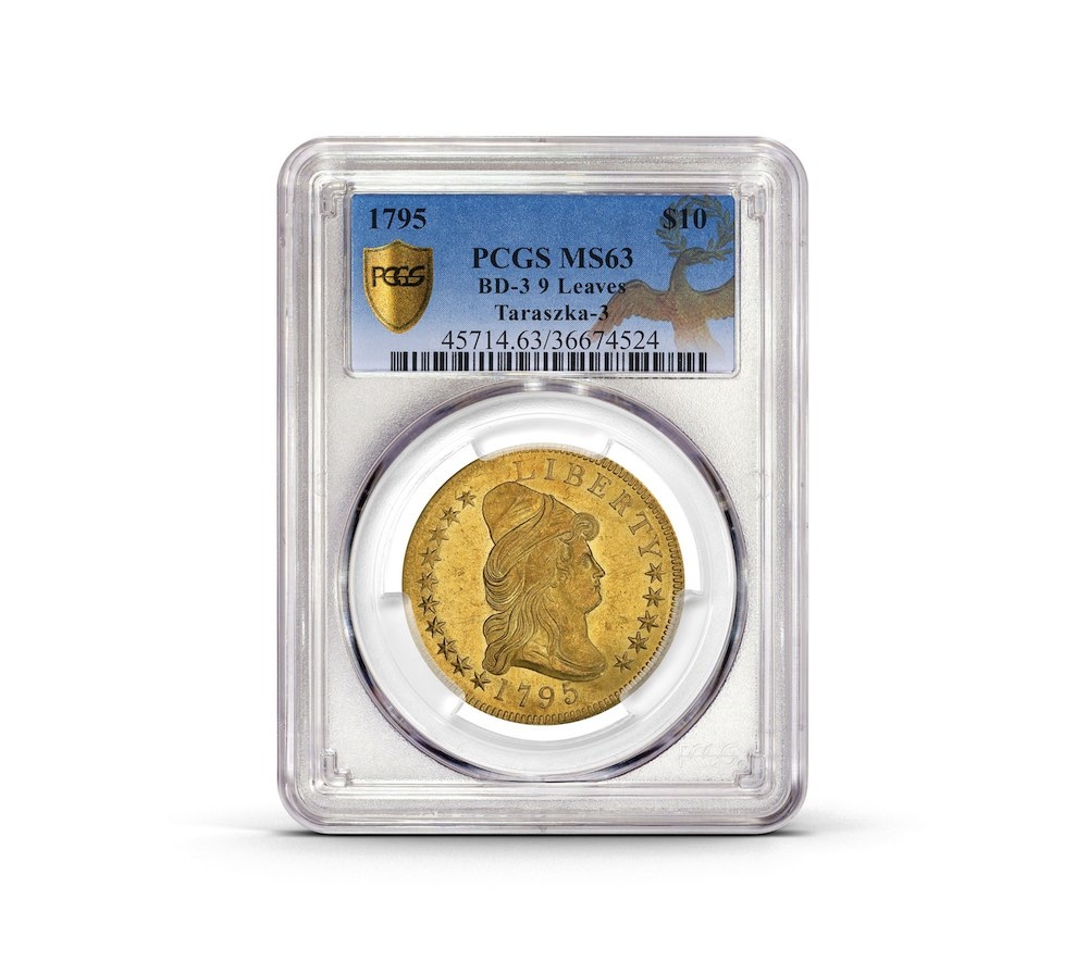 1795 9 Leaves $10 | Coin Collectors News