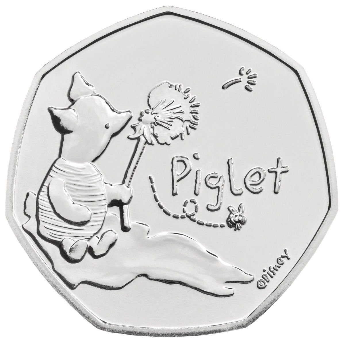 Piglet 2020 UK 50p Brilliant Unicrculated Coin reverse – UK20PGBT ...