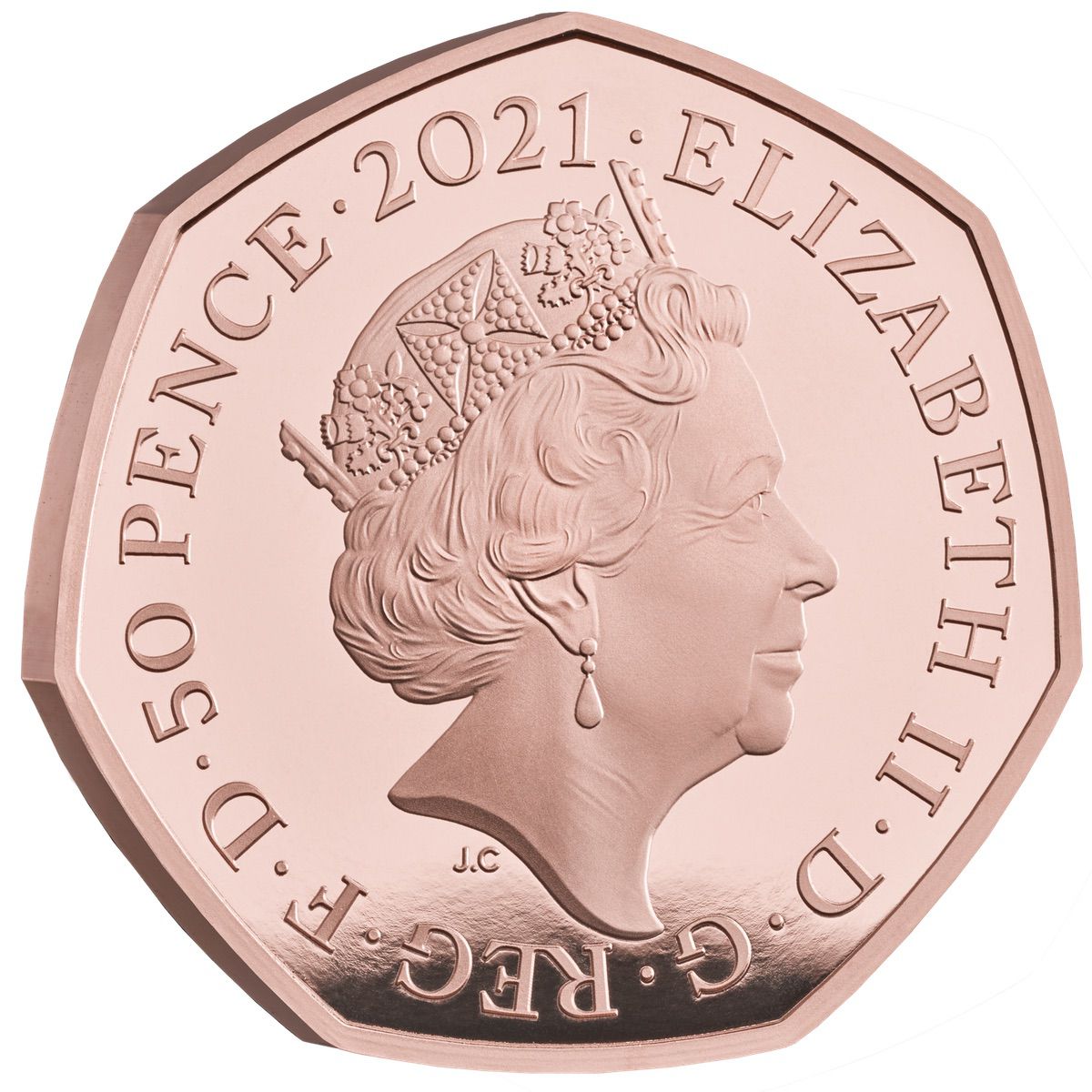 Team GB, Tokyo 2020 Olympics held in 2021 UK 50p Gold Proof Coin in ...