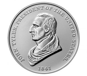 Presidential Silver Medal Honoring John Tyler Available On August 2 ...