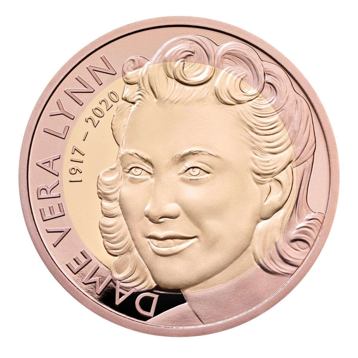 Celebrating the Life and Legacy of Dame Vera Lynn 2022 UK £2 Gold Proof ...