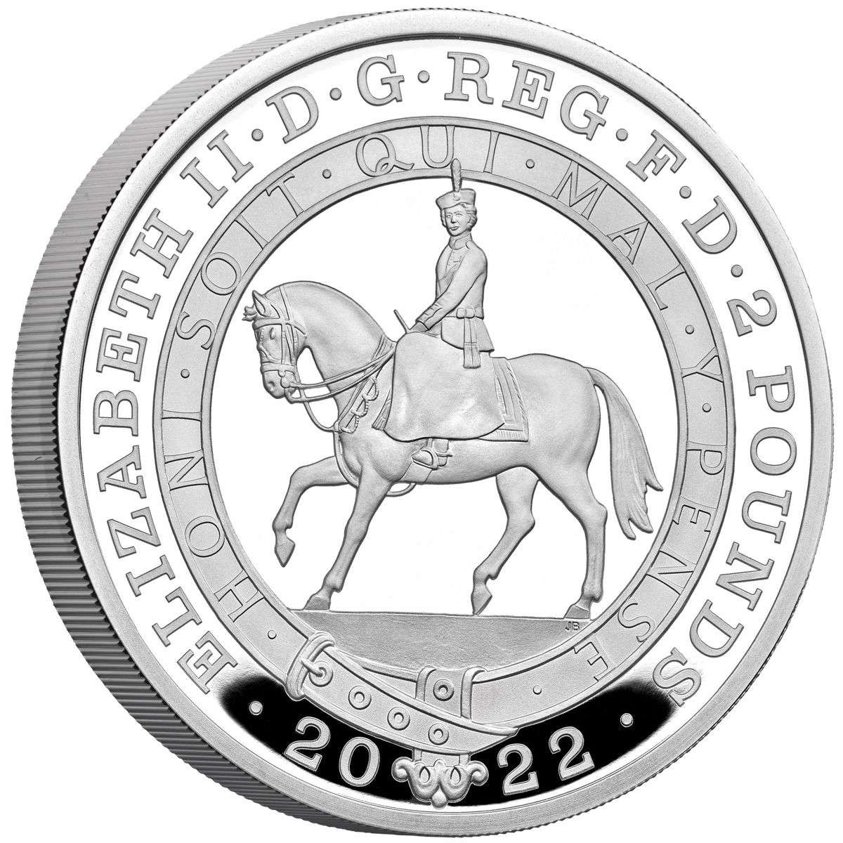 The Platinum Jubilee of Her Majesty The Queen 2022 UK 1oz Silver Proof ...