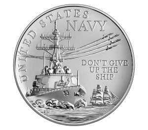 United States Mint Releases U.S. Navy 2.5 Ounce Silver Medal | Coin ...
