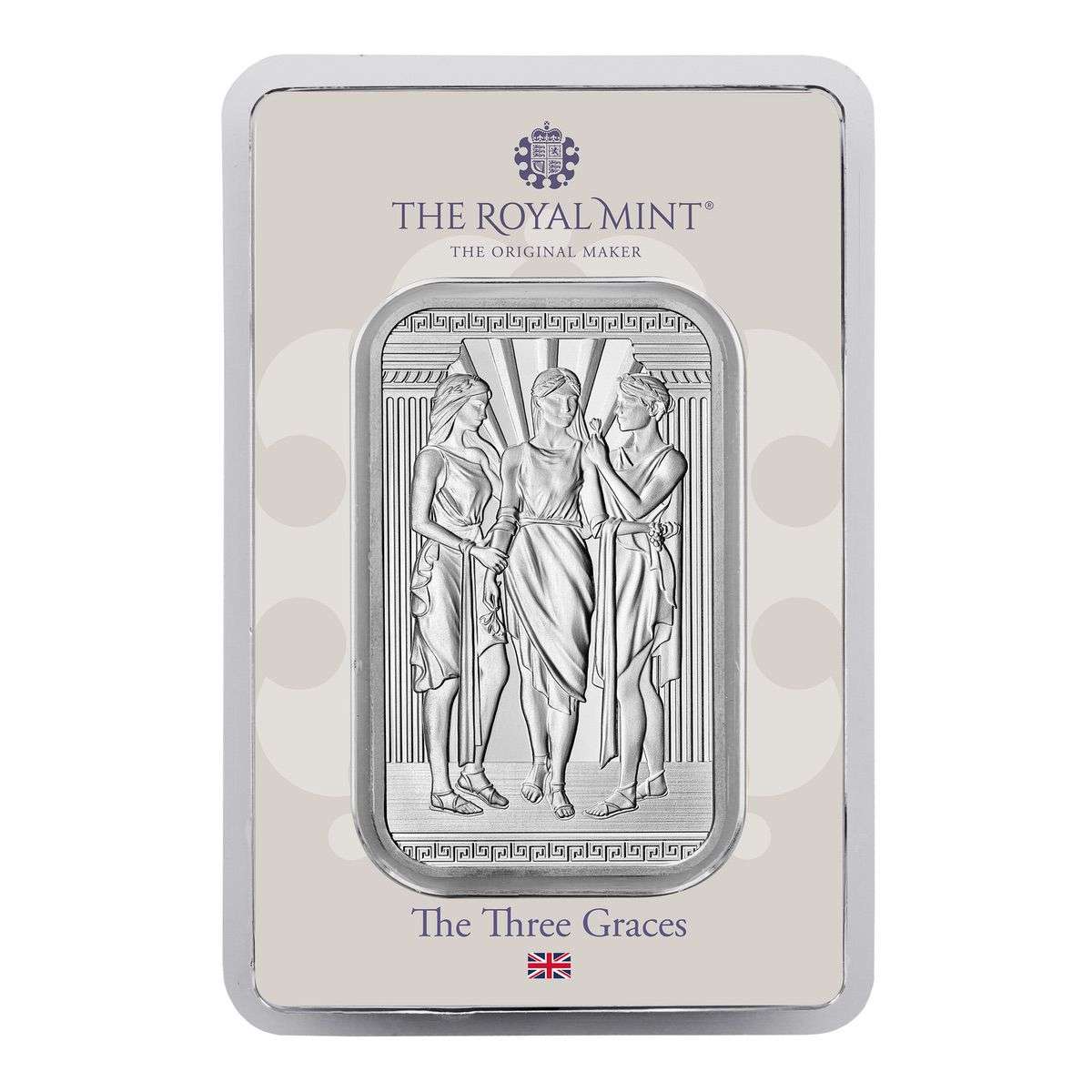 Three Graces Bar Minted Silver 1oz Reverse – RMR59850 | Coin Collectors ...